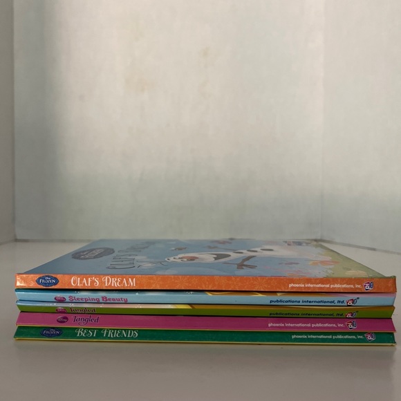 Disney | Other | 5 Story Reader Me Reader Disney Princess Books Tangled ...